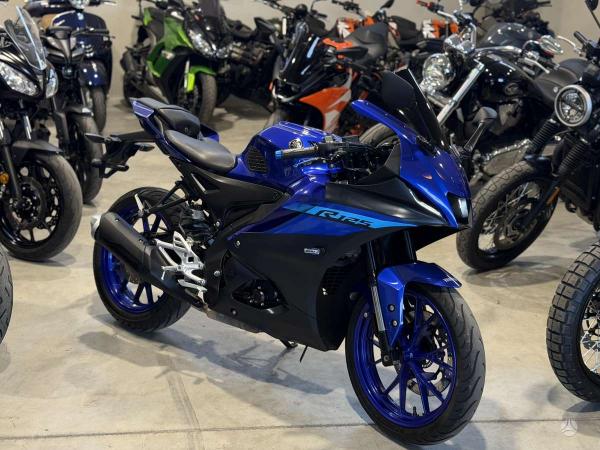 Zils Yamaha YZF 2024 Šauļi, ar dzinēja tilpumu 0.13 L un nobraukumu 6 tūkst. km par 4190 €, foto 1 vietnē AUTOMOTO.COM.LV