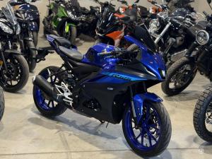 Zils Yamaha YZF 2024 Šauļi, ar dzinēja tilpumu 0.13 L un nobraukumu 6 tūkst. km par 4190 €, foto  vietnē AUTOMOTO.COM.LV