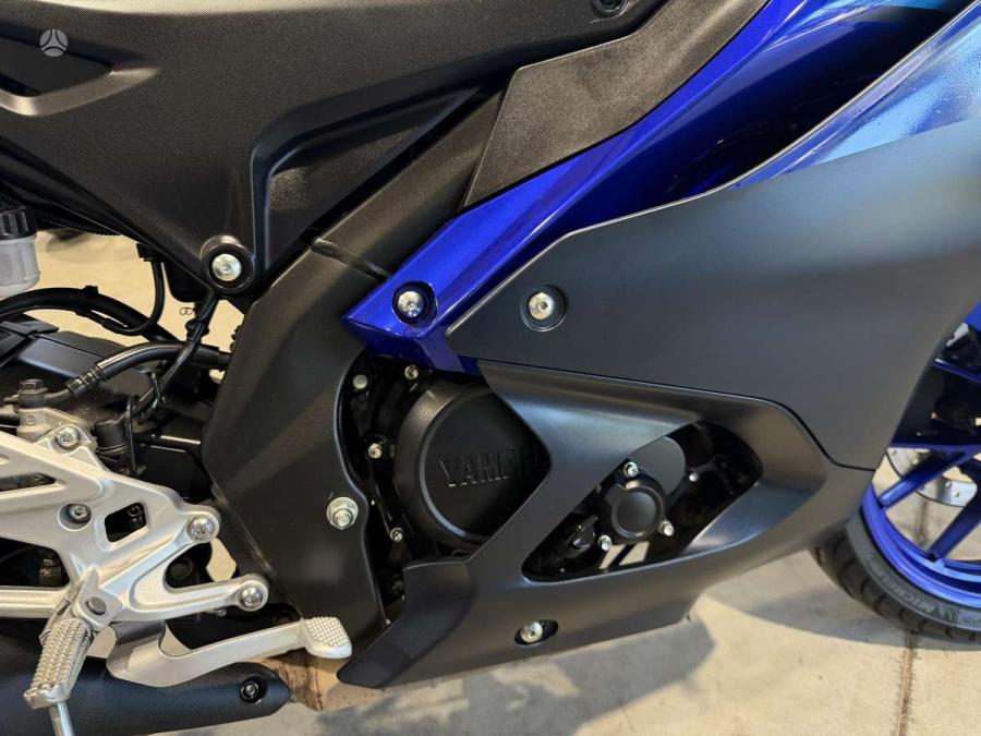 Zils Yamaha YZF 2024 Šauļi, ar dzinēja tilpumu 0.13 L un nobraukumu 6 tūkst. km par 4190 €, foto 12 vietnē AUTOMOTO.COM.LV
