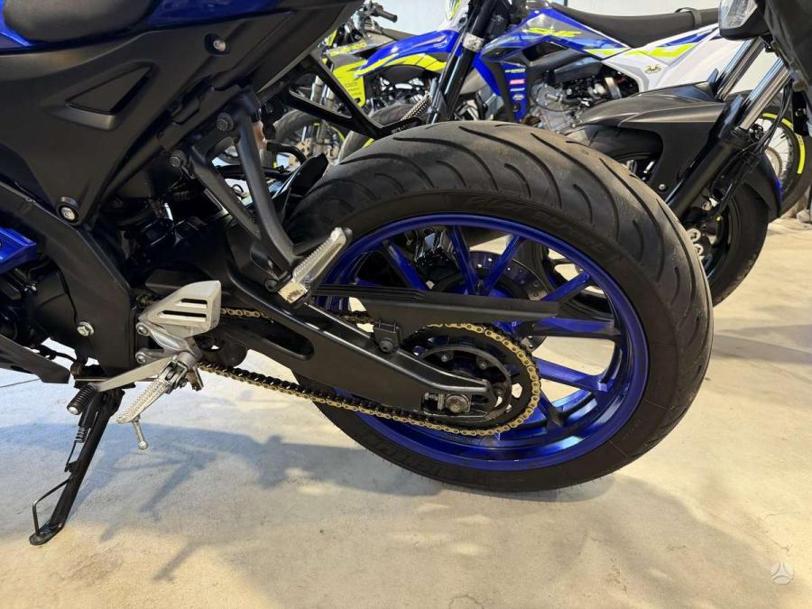 Zils Yamaha YZF 2024 Šauļi, ar dzinēja tilpumu 0.13 L un nobraukumu 6 tūkst. km par 4190 €, foto 17 vietnē AUTOMOTO.COM.LV