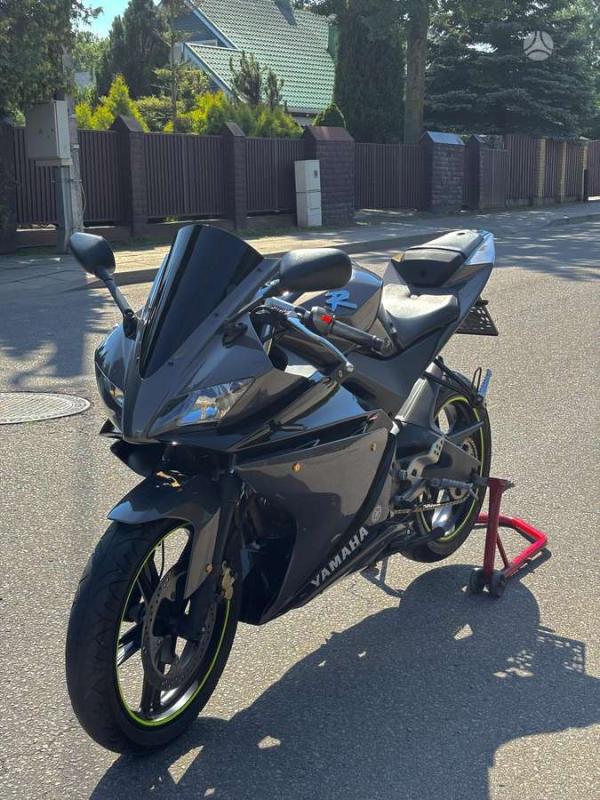 Grey Yamaha YZF 2009 in Kedainiai, with an engine capacity of 0.13 L and mileage of 26 thousand km for 2299 €, photo 3 on AUTOMOTO.COM.LV