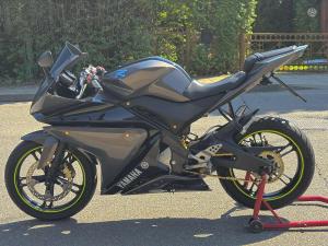 Grey Yamaha YZF 2009 in Kedainiai, with an engine capacity of 0.13 L and mileage of 26 thousand km for 2299 €, photo 5 on AUTOMOTO.COM.LV