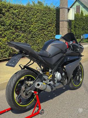 Grey Yamaha YZF 2009 in Kedainiai, with an engine capacity of 0.13 L and mileage of 26 thousand km for 2299 €, photo 8 on AUTOMOTO.COM.LV
