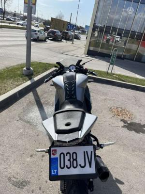 Pelēks Yamaha YZF 2012 Klaipėda, ar dzinēja tilpumu 0.13 L un nobraukumu 21 tūkst. km par 1850 €, foto 5 vietnē AUTOMOTO.COM.LV