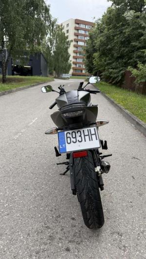 Grey Yamaha YZF 2013 in Kaunas, with an engine capacity of 0.13 L and mileage of 23 thousand km for 2400 €, photo 7 on AUTOMOTO.COM.LV
