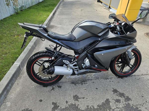 Grey Yamaha YZF 2013 in Kaunas, with an engine capacity of 0.13 L and mileage of 43 thousand km for 2100 €, photo 6 on AUTOMOTO.COM.LV
