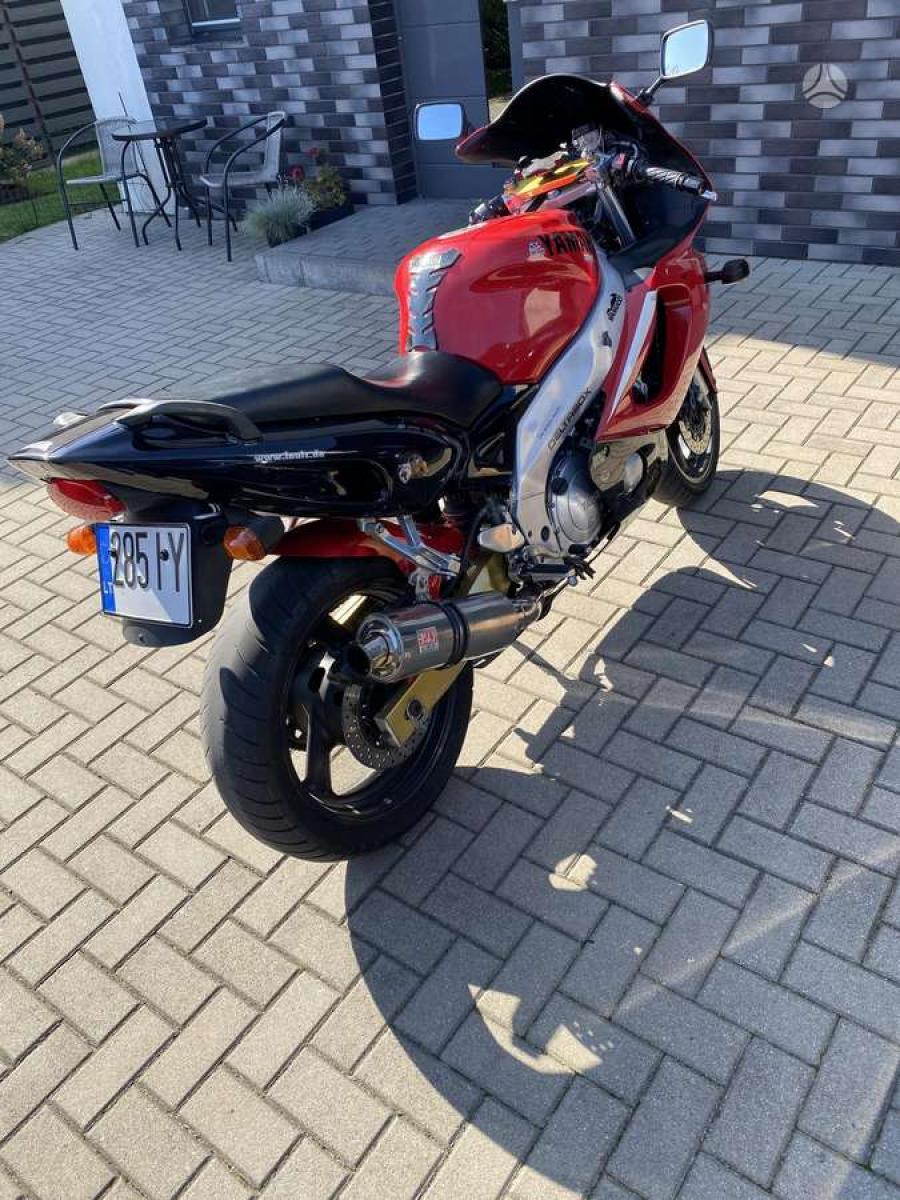 Yamaha YZF 1996 in Klaipeda, with an engine capacity of 0.60 L and mileage of 50 thousand km for 1200 €, photo 4 on AUTOMOTO.COM.LV