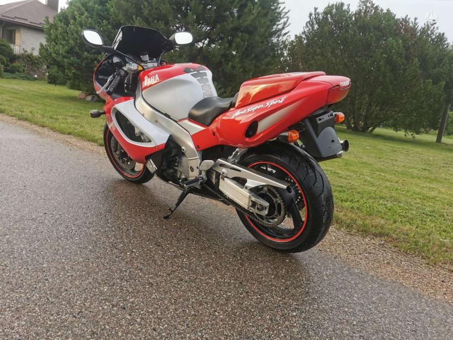 Yamaha YZF 1998 in Jurbarkas, with an engine capacity of 1.00 L and mileage of 59 thousand km for 1899 €, photo 15 on AUTOMOTO.COM.LV