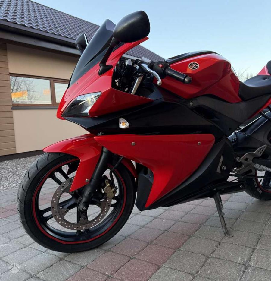 Yamaha YZF 2009 in Mazeikiai, with an engine capacity of 0.13 L and mileage of 41 thousand km for 1950 €, photo 6 on AUTOMOTO.COM.LV