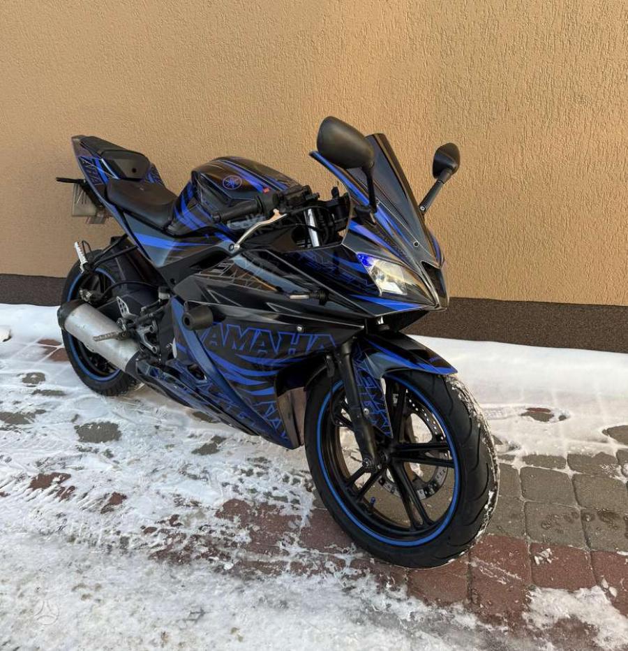 Yamaha YZF 2009 Mažeikiai, ar dzinēja tilpumu 0.13 L un nobraukumu 42 tūkst. km par 2150 €, foto 1 vietnē AUTOMOTO.COM.LV