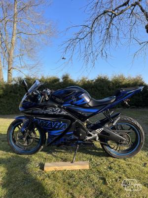 Yamaha YZF 2009 Mažeikiai, ar dzinēja tilpumu 0.13 L un nobraukumu 32 tūkst. km par 2100 €, foto  vietnē AUTOMOTO.COM.LV