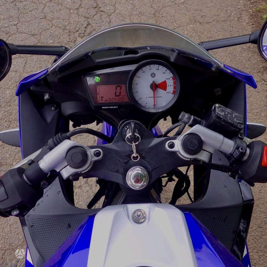 Yamaha YZF 2009 Raseiniai, ar dzinēja tilpumu 0.13 L un nobraukumu 24 tūkst. km par 2150 €, foto 7 vietnē AUTOMOTO.COM.LV