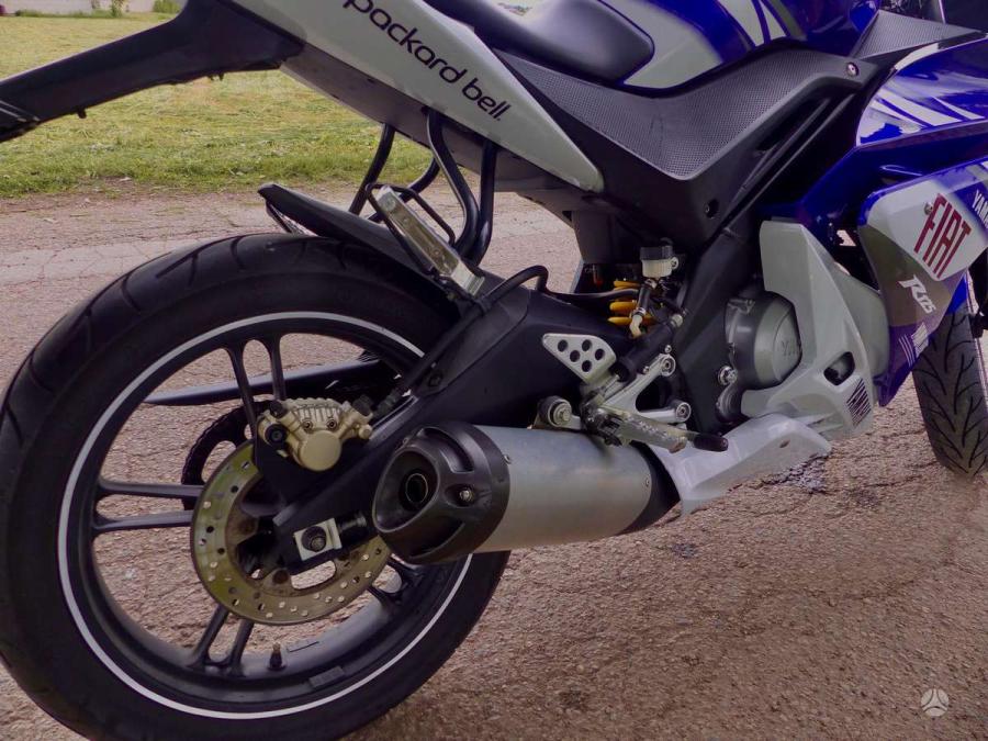 Yamaha YZF 2009 Raseiniai, ar dzinēja tilpumu 0.13 L un nobraukumu 24 tūkst. km par 2150 €, foto 8 vietnē AUTOMOTO.COM.LV
