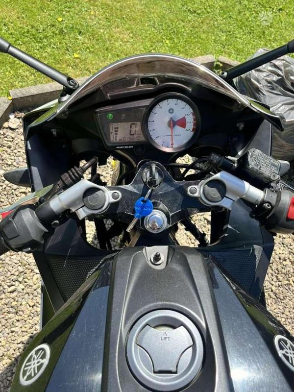 Yamaha YZF 2009 Panevēža, ar dzinēja tilpumu 0.12 L un nobraukumu 16 tūkst. km par 1900 €, foto 2 vietnē AUTOMOTO.COM.LV