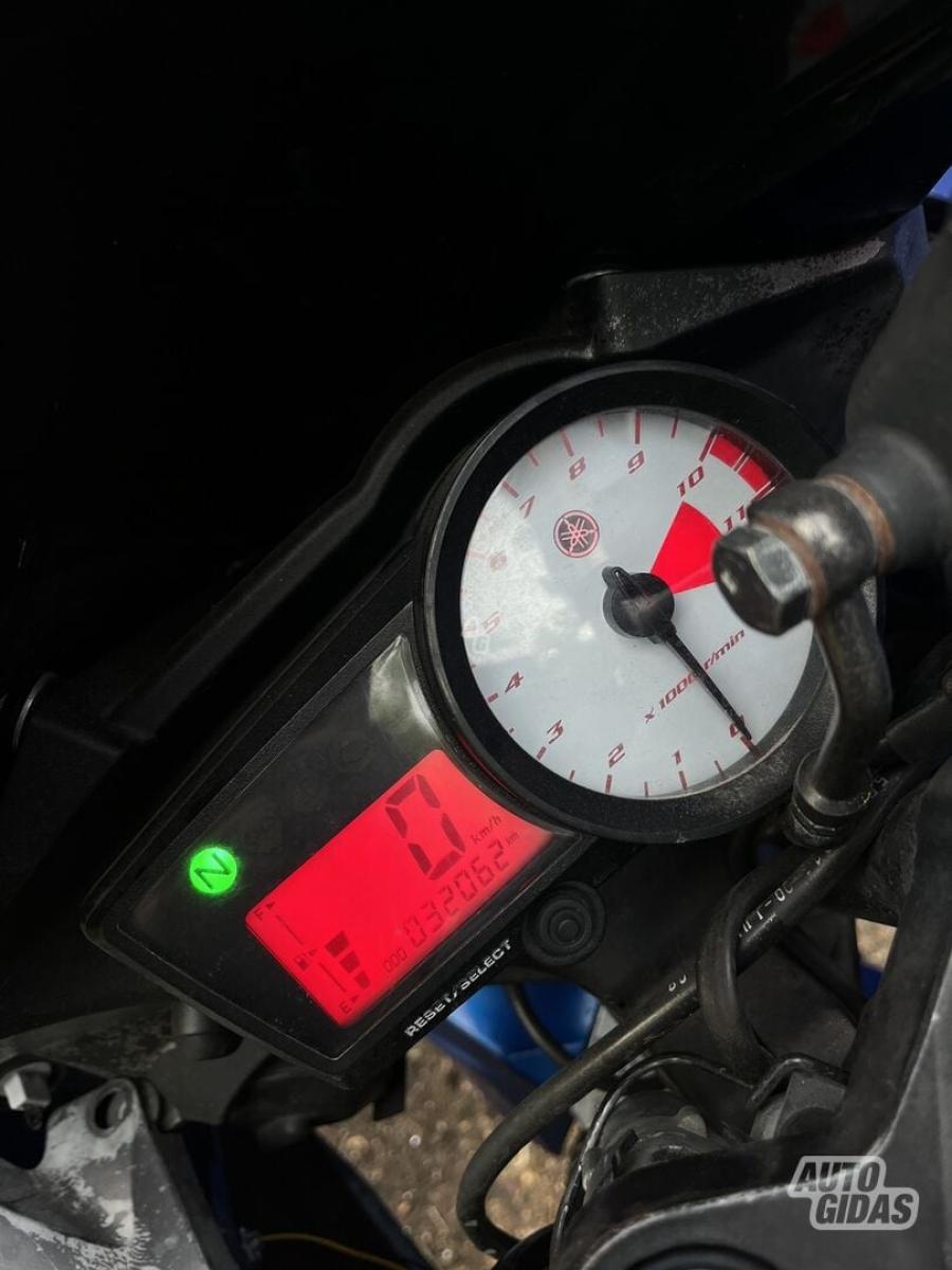 Yamaha YZF 2010 in Panevezys, with an engine capacity of 0.12 L and mileage of 32 thousand km for 1000 €, photo 11 on AUTOMOTO.COM.LV
