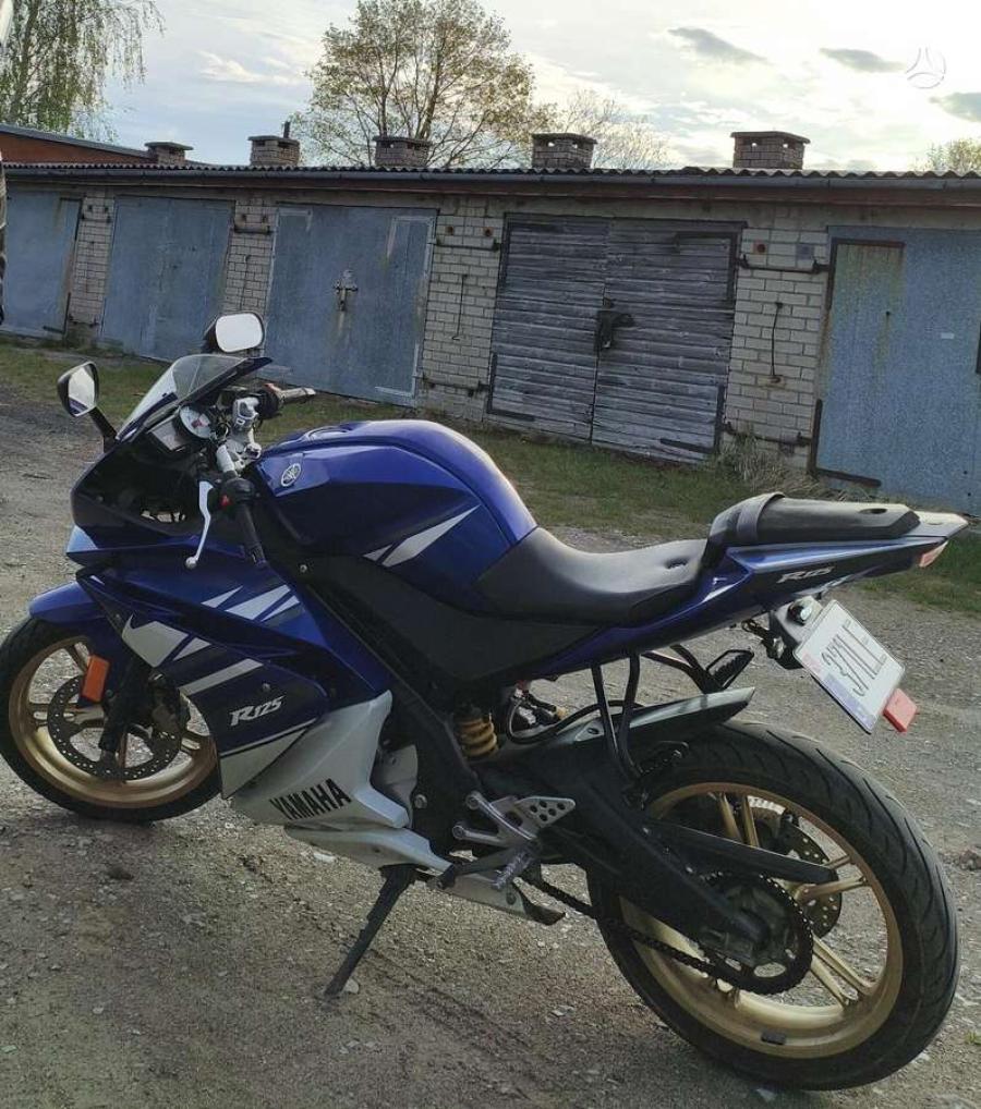 Yamaha YZF 2010 Šilutė, ar dzinēja tilpumu 0.13 L un nobraukumu 36 tūkst. km par 1650 €, foto 1 vietnē AUTOMOTO.COM.LV