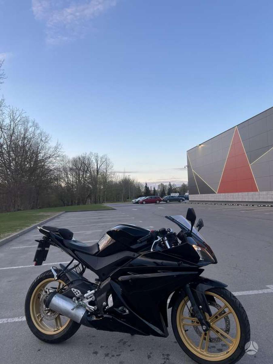 Yamaha YZF 2010 Panevēža, ar dzinēja tilpumu 0.13 L un nobraukumu 44 tūkst. km par 2100 €, foto 7 vietnē AUTOMOTO.COM.LV