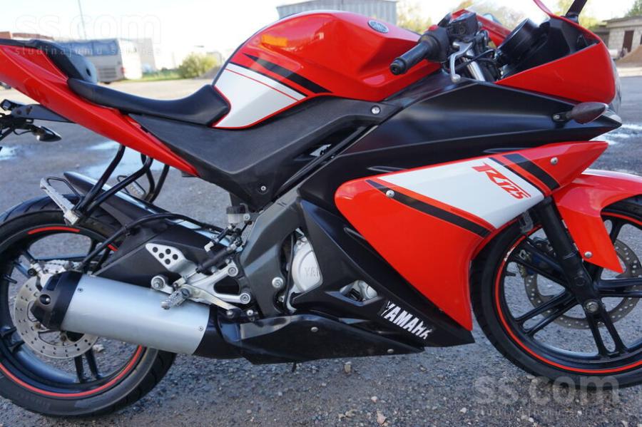 Yamaha YZF 2011 in Bauska, with an engine capacity of 0.13 L and mileage of 0 thousand km for 2350 €, photo 8 on AUTOMOTO.COM.LV