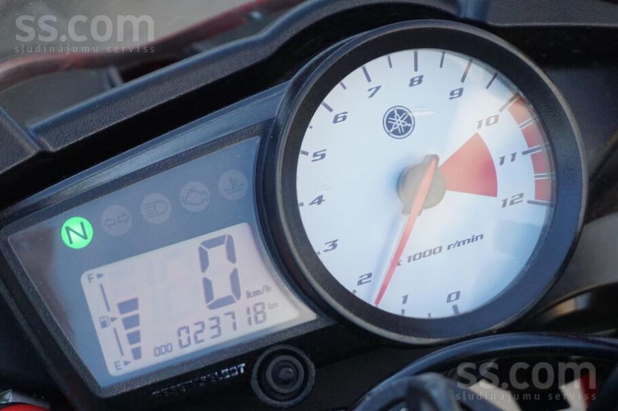 Yamaha YZF 2011 in Bauska, with an engine capacity of 0.13 L and mileage of 0 thousand km for 2350 €, photo 10 on AUTOMOTO.COM.LV