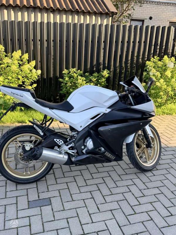 Yamaha YZF 2012 in Utena, with an engine capacity of 0.13 L and mileage of 37 thousand km for 2450 €, photo 1 on AUTOMOTO.COM.LV