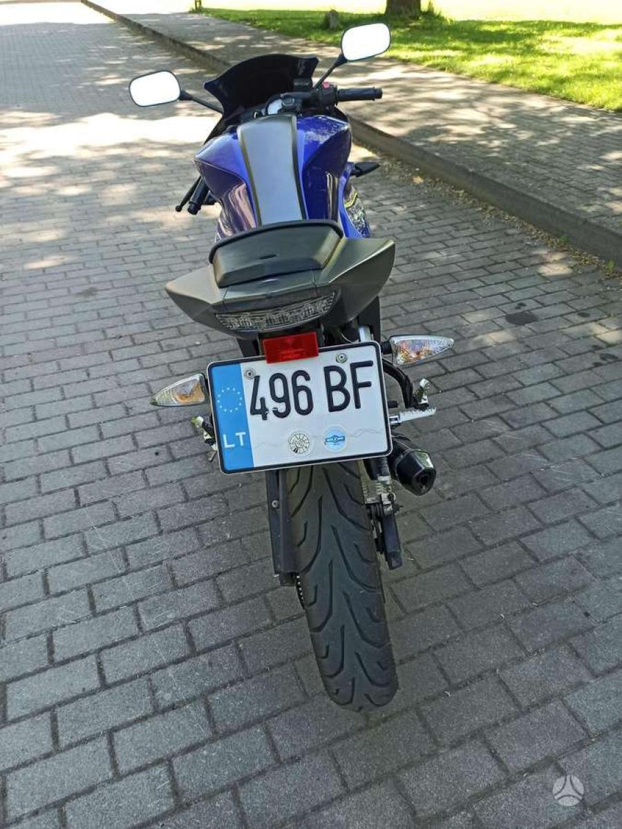 Yamaha YZF 2013 in Taurage, with an engine capacity of 0.13 L and mileage of 26 thousand km for 1780 €, photo 4 on AUTOMOTO.COM.LV