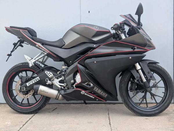 Yamaha YZF 2015 Tauragė, ar dzinēja tilpumu 0.13 L un nobraukumu 17 tūkst. km par 2580 €, foto 4 vietnē AUTOMOTO.COM.LV