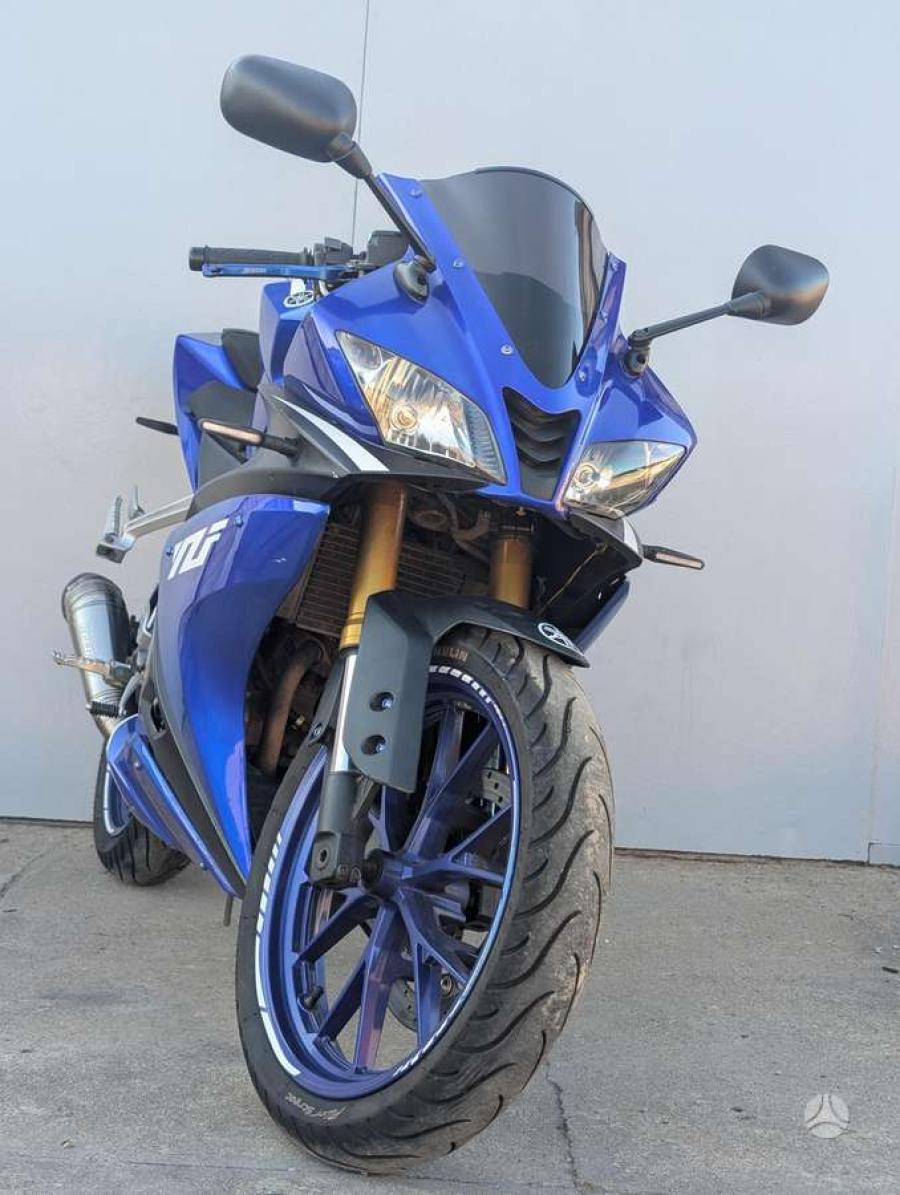 Yamaha YZF 2016 Tauragė, ar dzinēja tilpumu 0.13 L un nobraukumu 18 tūkst. km par 2599 €, foto 1 vietnē AUTOMOTO.COM.LV