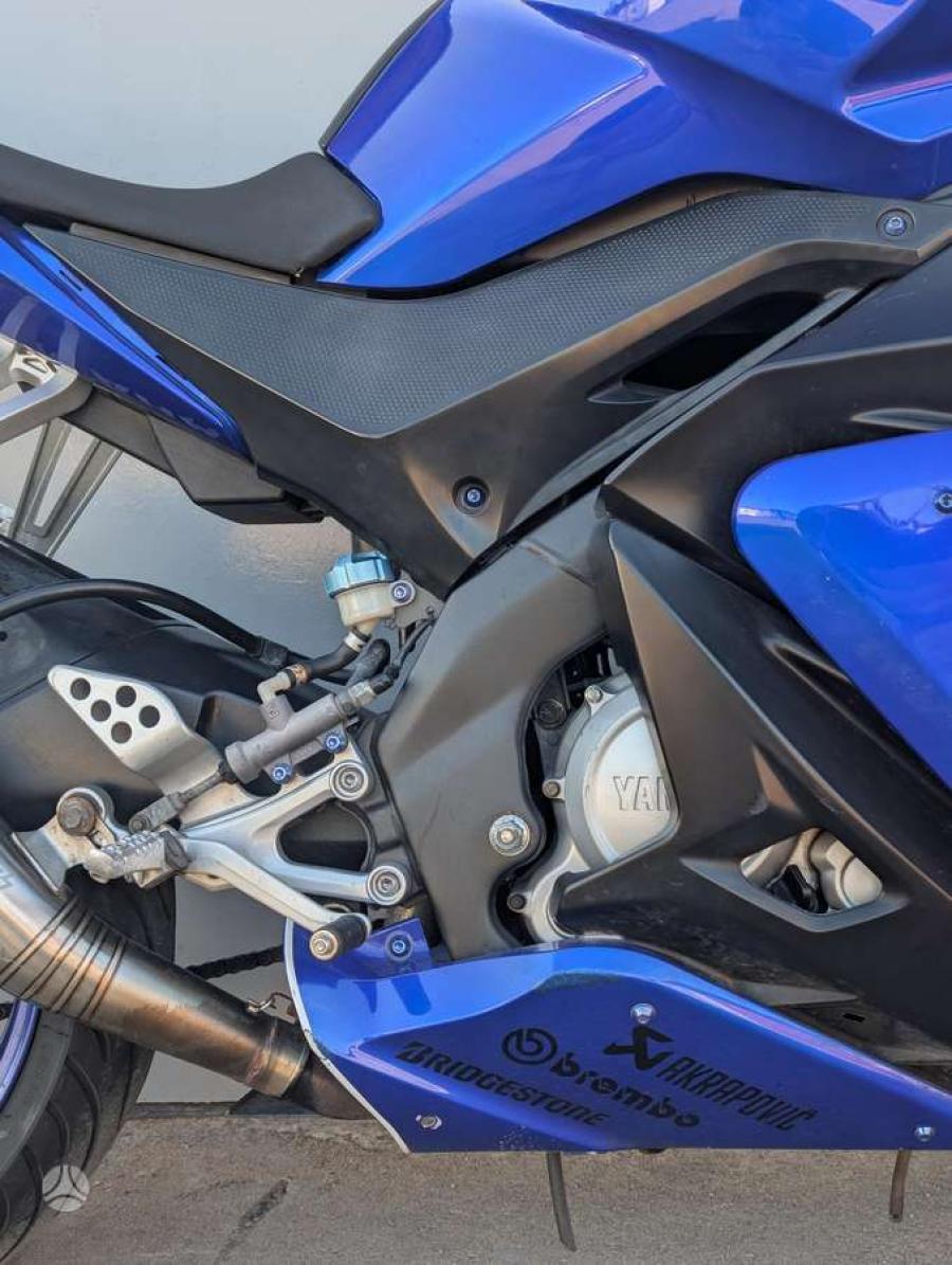 Yamaha YZF 2016 Tauragė, ar dzinēja tilpumu 0.13 L un nobraukumu 18 tūkst. km par 2599 €, foto 12 vietnē AUTOMOTO.COM.LV