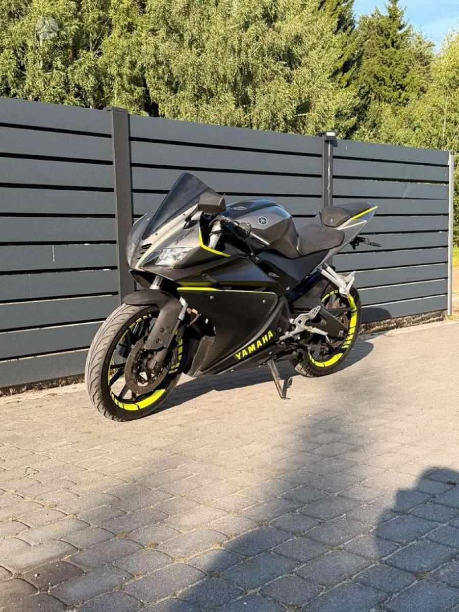 Yamaha YZF 2016 Plungė, ar dzinēja tilpumu 0.13 L un nobraukumu 27 tūkst. km par 2650 €, foto 3 vietnē AUTOMOTO.COM.LV