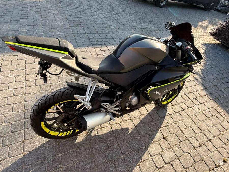 Yamaha YZF 2016 Plungė, ar dzinēja tilpumu 0.13 L un nobraukumu 27 tūkst. km par 2650 €, foto 10 vietnē AUTOMOTO.COM.LV