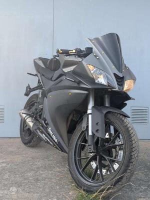 Yamaha YZF 2016 Tauragė, ar dzinēja tilpumu 0.13 L un nobraukumu 16 tūkst. km par 2499 €, foto  vietnē AUTOMOTO.COM.LV