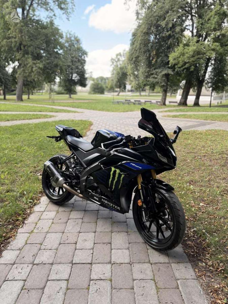 Yamaha YZF 2019 Vilkaviškis, ar dzinēja tilpumu 0.13 L un nobraukumu 25 tūkst. km par 3150 €, foto 1 vietnē AUTOMOTO.COM.LV
