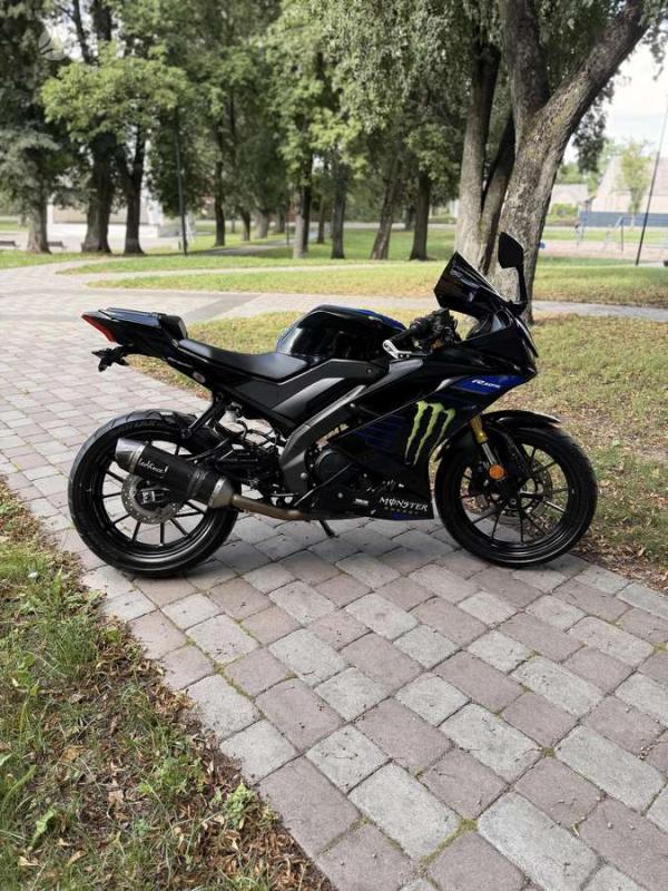 Yamaha YZF 2019 Vilkaviškis, ar dzinēja tilpumu 0.13 L un nobraukumu 25 tūkst. km par 3150 €, foto 2 vietnē AUTOMOTO.COM.LV