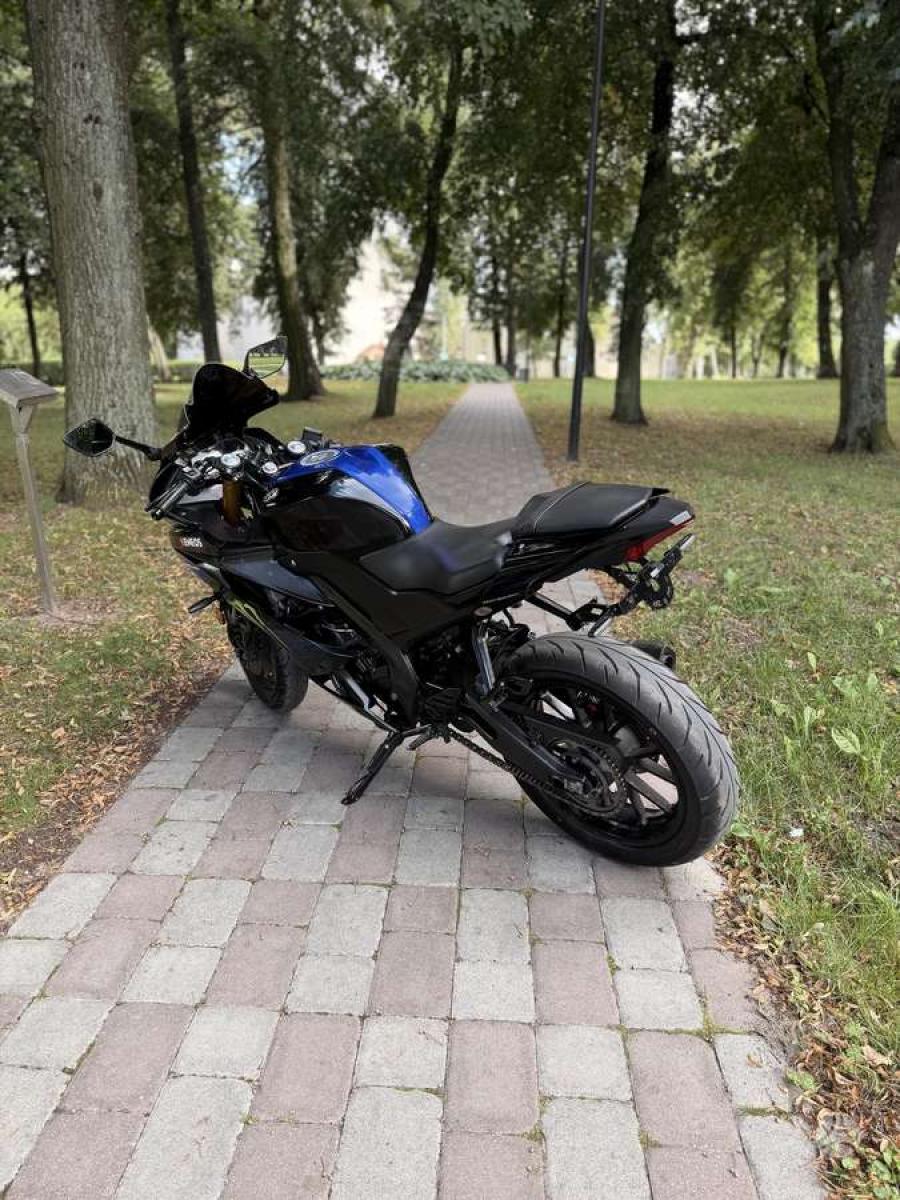 Yamaha YZF 2019 Vilkaviškis, ar dzinēja tilpumu 0.13 L un nobraukumu 25 tūkst. km par 3150 €, foto 5 vietnē AUTOMOTO.COM.LV