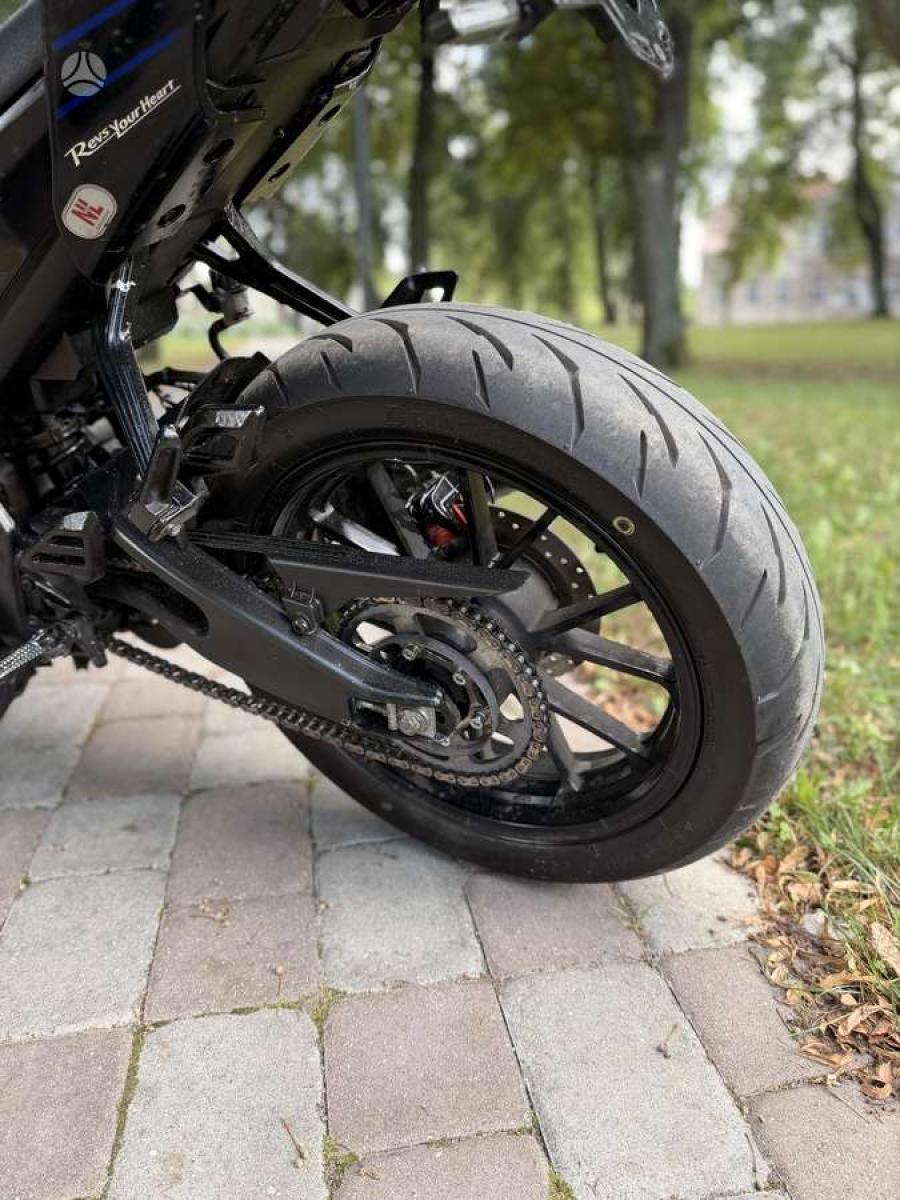 Yamaha YZF 2019 Vilkaviškis, ar dzinēja tilpumu 0.13 L un nobraukumu 25 tūkst. km par 3150 €, foto 16 vietnē AUTOMOTO.COM.LV