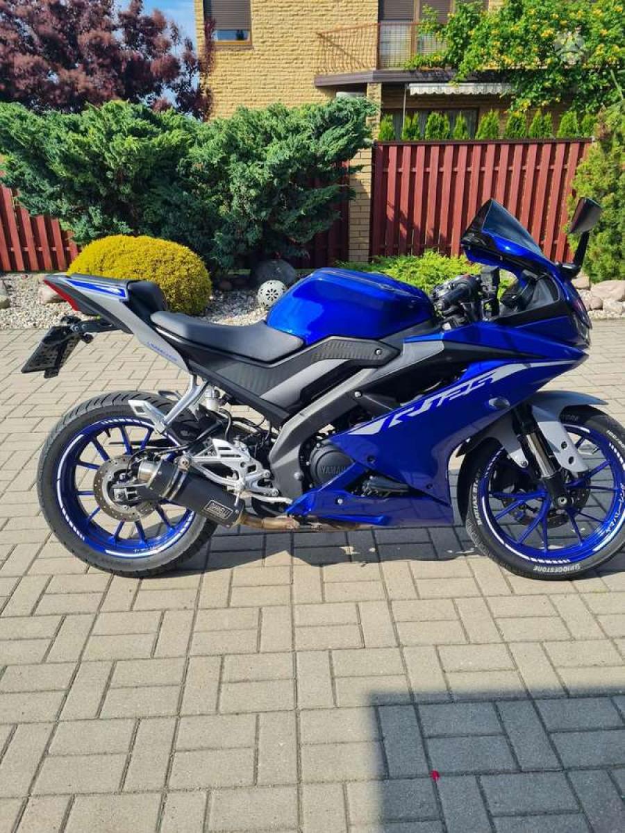 Yamaha YZF 2020 in Marijampole, with an engine capacity of 0.13 L and mileage of 17 thousand km for 2700 €, photo 1 on AUTOMOTO.COM.LV