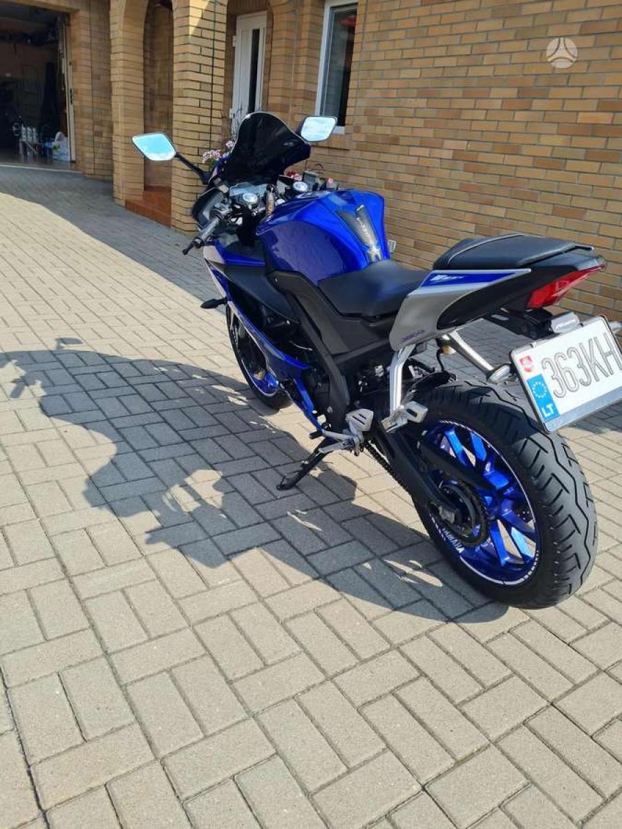 Yamaha YZF 2020 in Marijampole, with an engine capacity of 0.13 L and mileage of 17 thousand km for 2700 €, photo 8 on AUTOMOTO.COM.LV