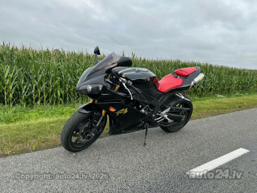 Черный Ямаха YZF-R1 2008 в Таллин, объемом двигателя 1.00 л и пробегом 35 тыс. км за 4800 €, фото 1 на AUTOMOTO.COM.LV