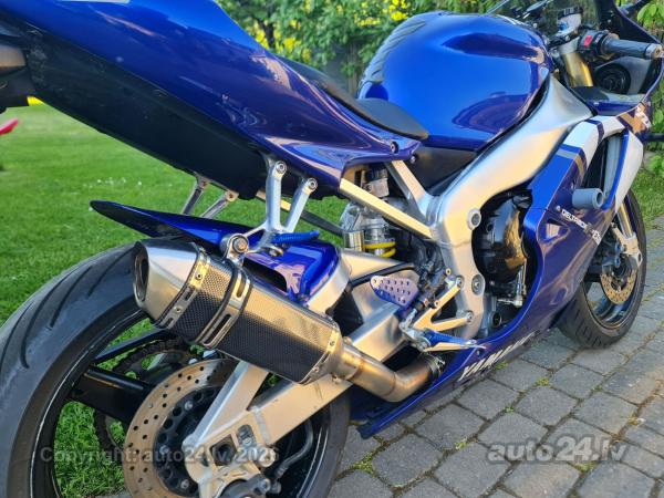 Синий Ямаха YZF-R1 2002 в Таллин, объемом двигателя 1.00 л и пробегом 90 тыс. км за 2600 €, фото 7 на AUTOMOTO.COM.LV