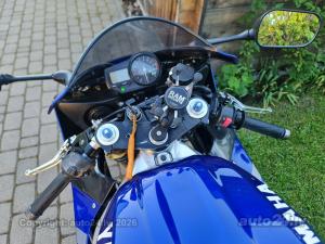 Blue Yamaha YZF-R1 2002 in Tallinn, with an engine capacity of 1.00 L and mileage of 90 thousand km for 2600 €, photo 12 on AUTOMOTO.COM.LV