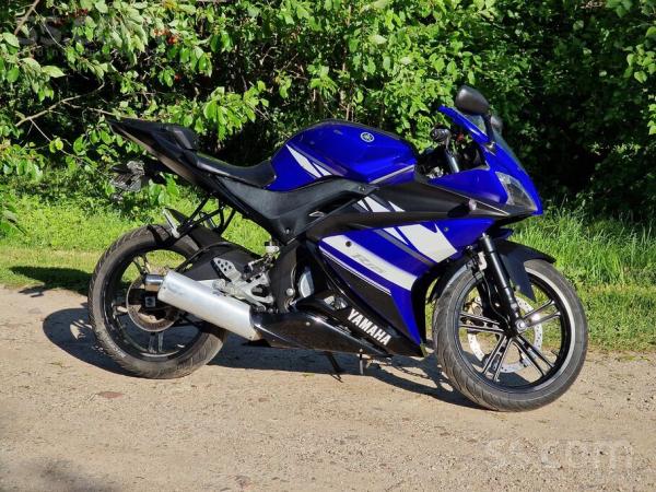 Yamaha YZF R125 2008 Liepāja, ar dzinēja tilpumu 0.12 L un nobraukumu 0 tūkst. km par 2500 €, foto 2 vietnē AUTOMOTO.COM.LV