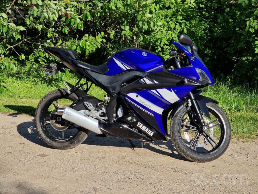 Yamaha YZF R125 2008 Liepāja, ar dzinēja tilpumu 0.12 L un nobraukumu 0 tūkst. km par 2500 €, foto 2 vietnē AUTOMOTO.COM.LV