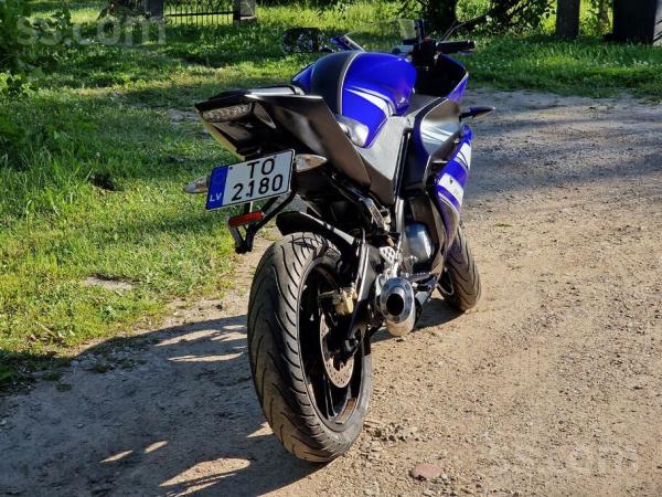 Yamaha YZF R125 2008 Liepāja, ar dzinēja tilpumu 0.12 L un nobraukumu 0 tūkst. km par 2500 €, foto 3 vietnē AUTOMOTO.COM.LV