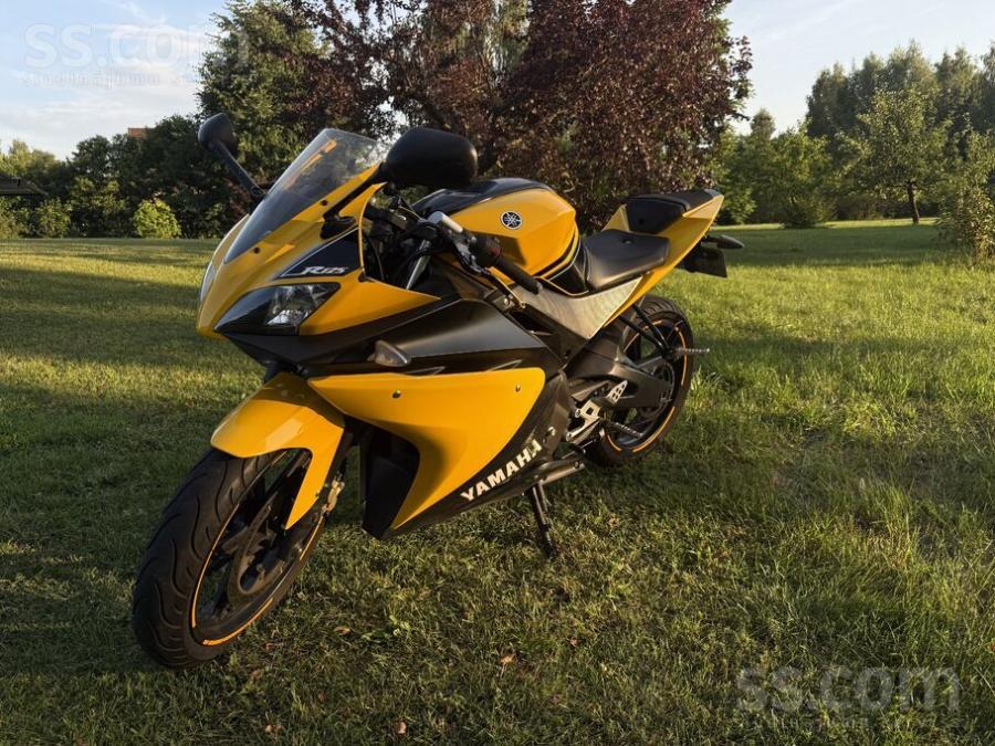 Yamaha YZF R125 2008 Jelgava, ar dzinēja tilpumu 0.13 L un nobraukumu 0 tūkst. km par 2500 €, foto 1 vietnē AUTOMOTO.COM.LV