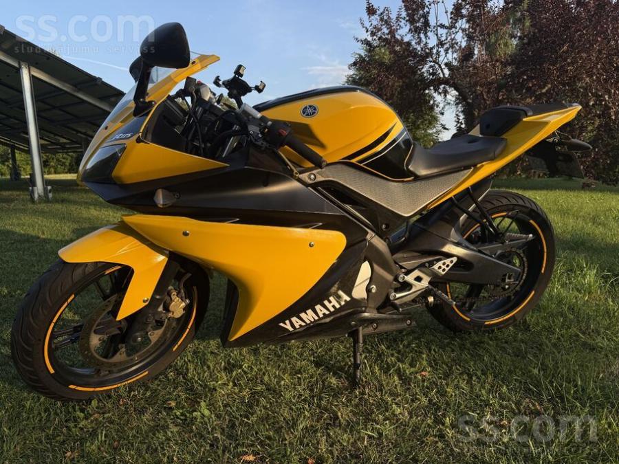 Yamaha YZF R125 2008 Jelgava, ar dzinēja tilpumu 0.13 L un nobraukumu 0 tūkst. km par 2500 €, foto 2 vietnē AUTOMOTO.COM.LV