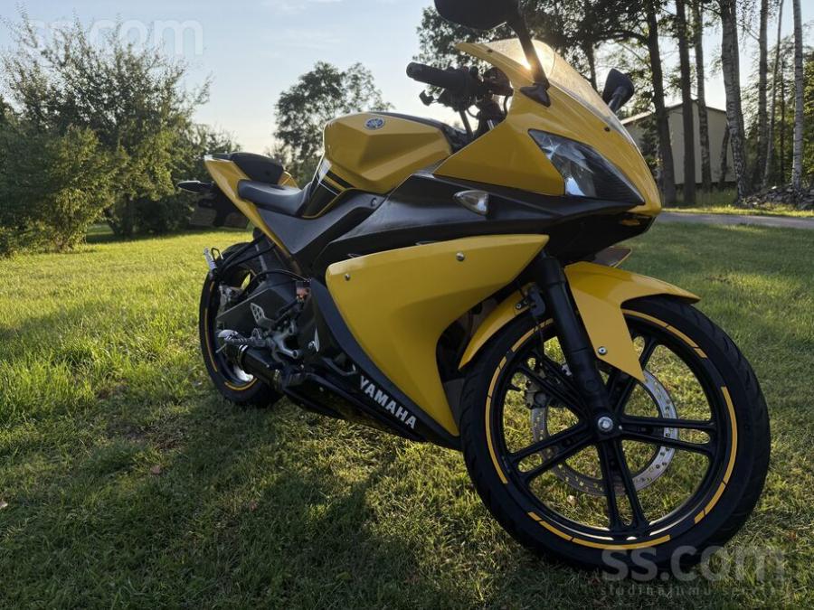 Yamaha YZF R125 2008 Jelgava, ar dzinēja tilpumu 0.13 L un nobraukumu 0 tūkst. km par 2500 €, foto 3 vietnē AUTOMOTO.COM.LV
