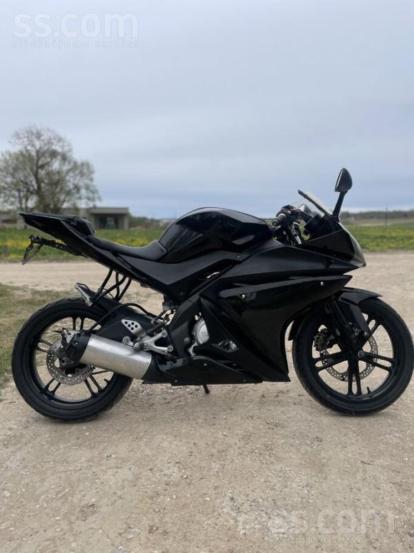 Ямаха YZF R125 2008 в Тельшяй, объемом двигателя 0.13 л и пробегом 0 тыс. км за 1900 €, фото 5 на AUTOMOTO.COM.LV