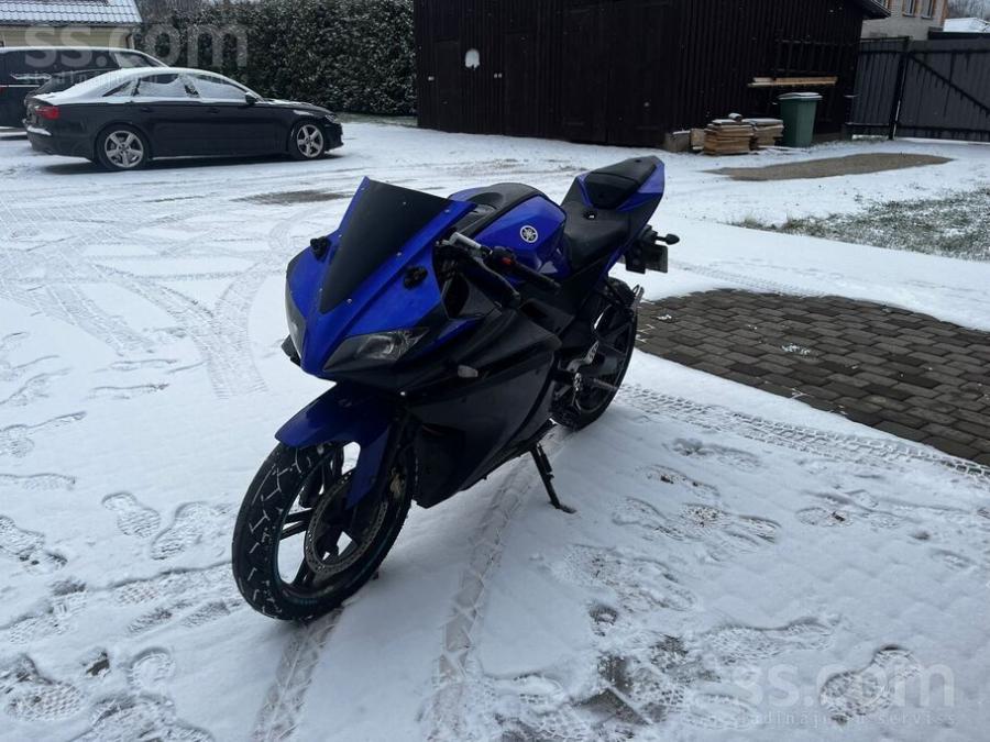 Yamaha YZF R125 2008 Rēzekne, ar dzinēja tilpumu 0.13 L un nobraukumu 0 tūkst. km par 1050 €, foto 1 vietnē AUTOMOTO.COM.LV