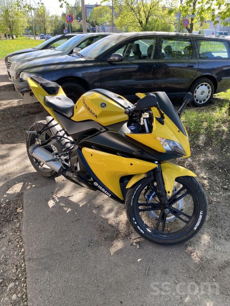 Ямаха YZF R125 2008 в Рига, объемом двигателя 0.13 л и пробегом 0 тыс. км за 1700 €, фото 1 на AUTOMOTO.COM.LV