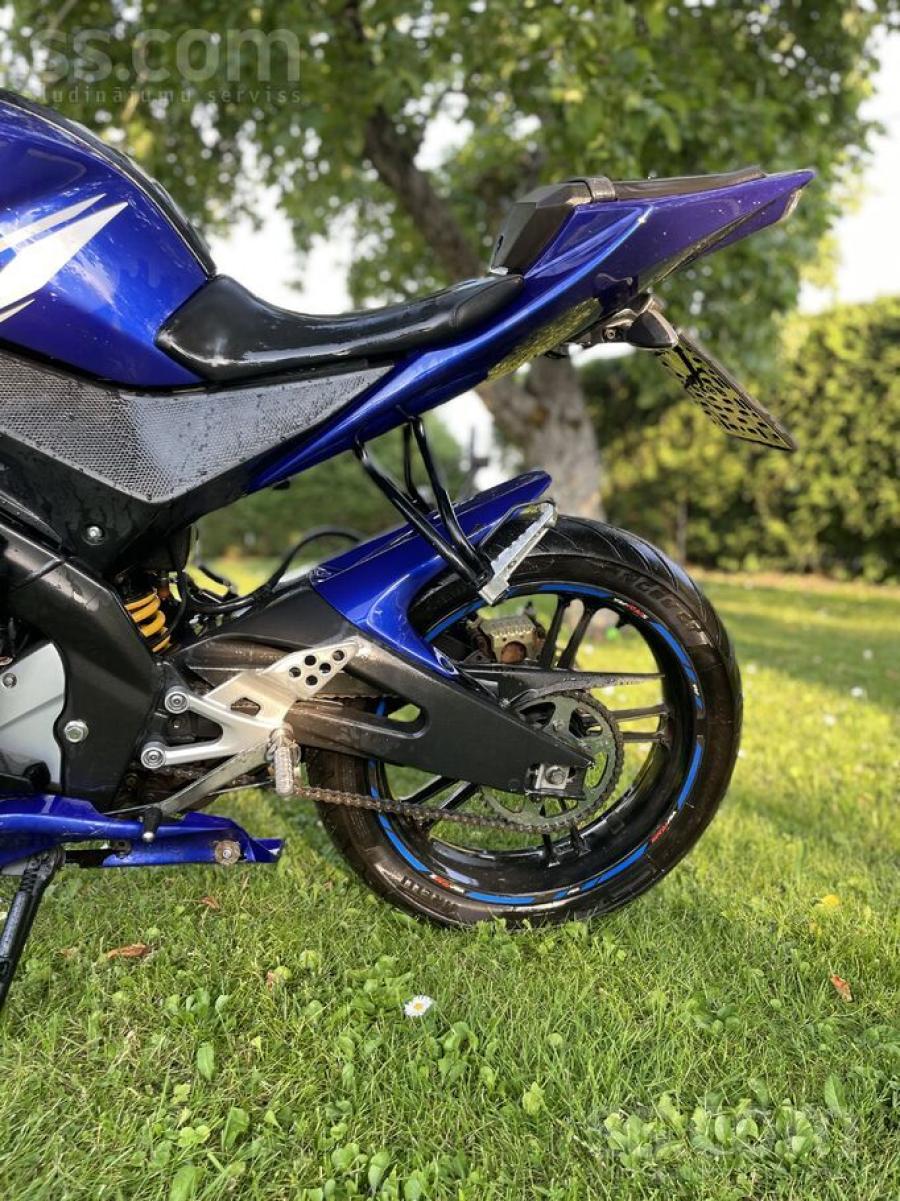 Yamaha YZF R125 2008 in Telschi, with an engine capacity of 0.13 L and mileage of 0 thousand km for 2000 €, photo 4 on AUTOMOTO.COM.LV